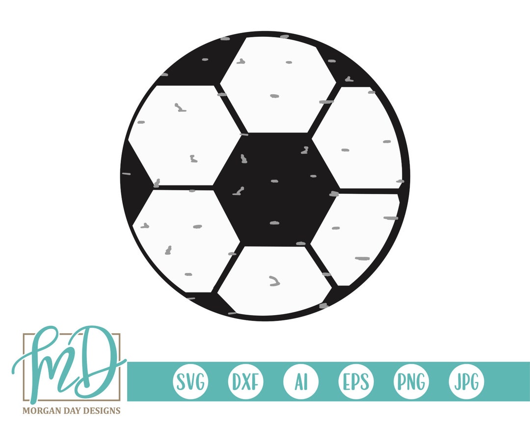 Grunge Soccer Ball SVG - Grunge Soccer SVG - Grunge SVG - Soccer Svg ...