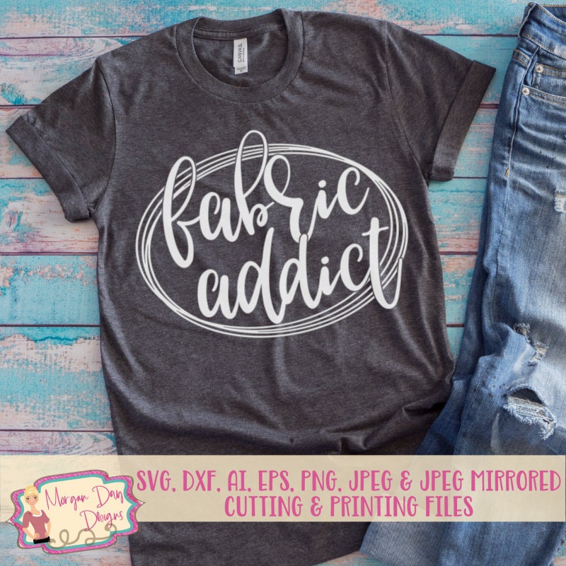 Fabric Addict SVG Crafting SVG Addict SVG Scraps Svg - Etsy