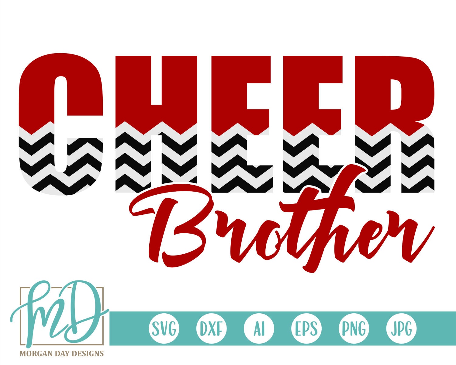 Cheer Brother SVG Cheerleader SVG Cheer SVG svg Cheer - Etsy México