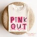 Pink Out Football PNG, School Spirit, Cheer, October, Mascot, Breast ...