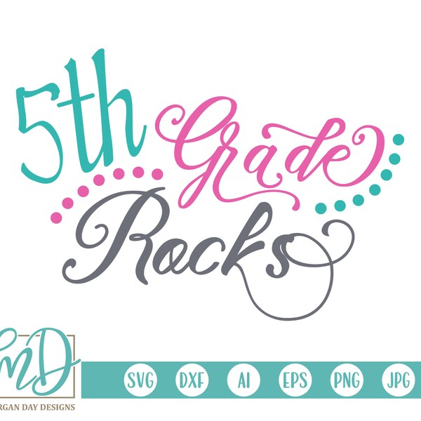 5th Grade Rocks - Etsy
