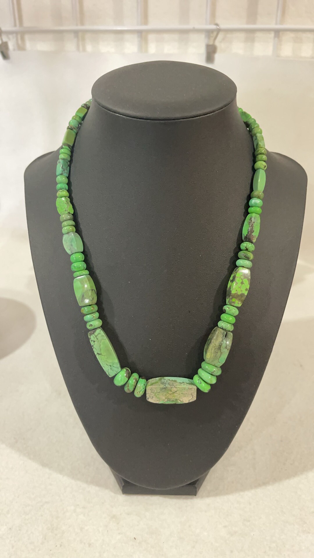 Mojave Graduated Mixed Shapes, Bright Green Turquoise From Anhui, China ...