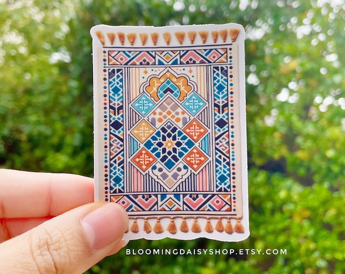 Islamic Stickers-prayer Mat Sticker-muslim Sticker-islamic Art Sticker ...
