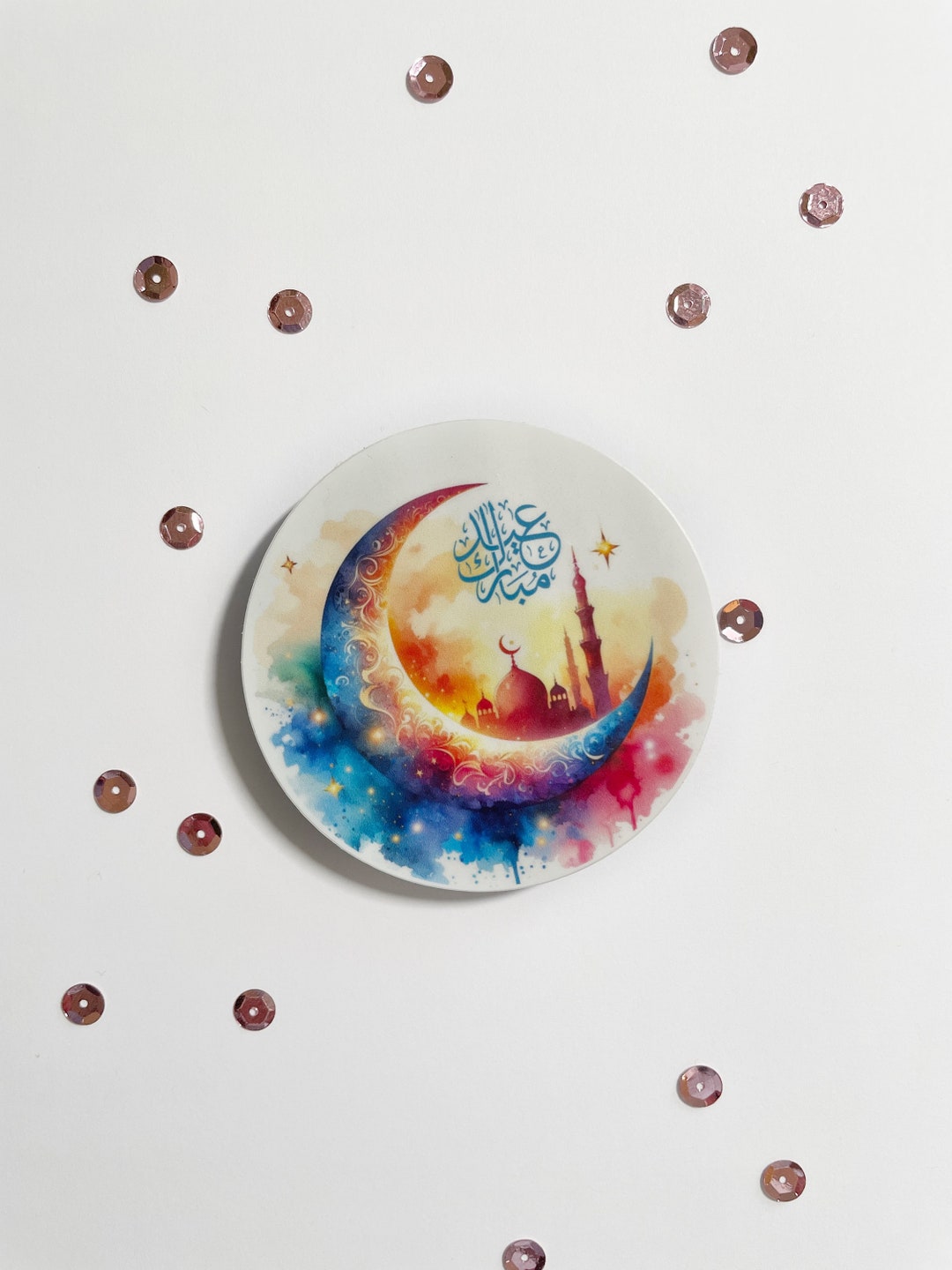 Islamic Stickers-ramadan Moon Sticker-islamic Art Sticker-hijab Sticker ...