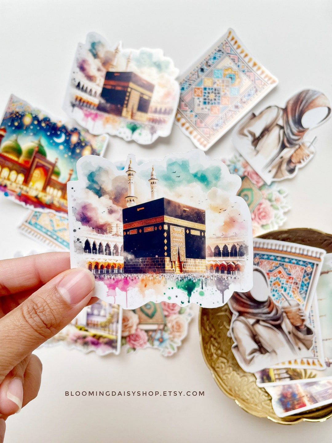 Islamic Stickers-kaaba Islamic Sticker-muslim Sticker-islamic Art ...