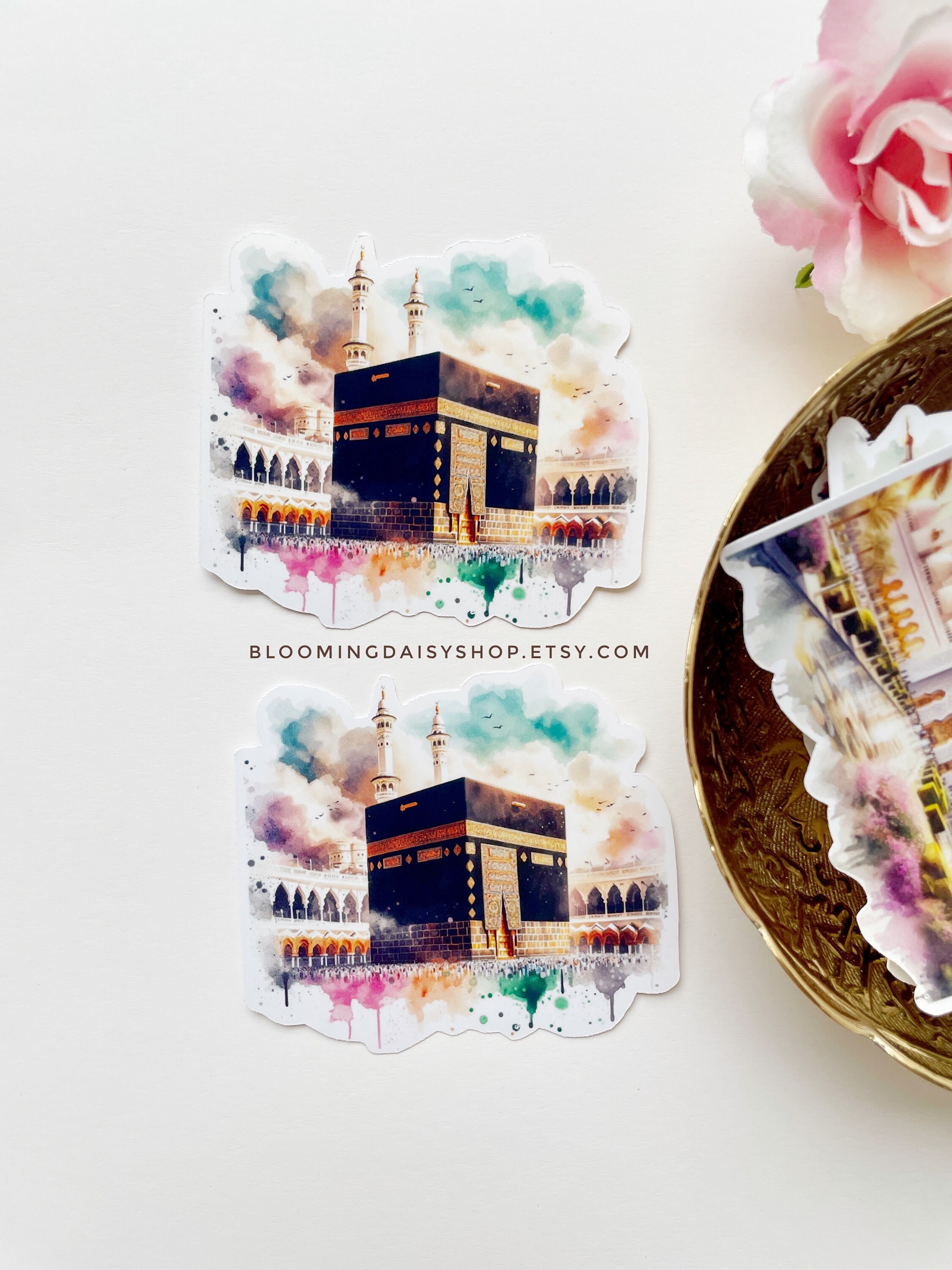 Islamic Stickers-kaaba Islamic Sticker-muslim Sticker-islamic Art ...