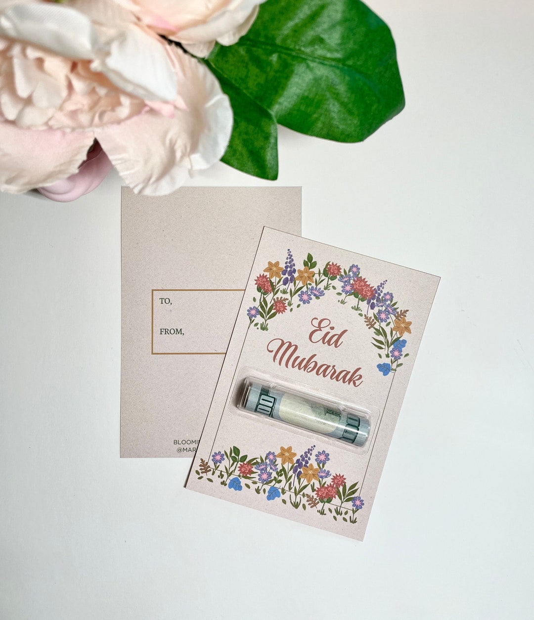 Eid Mubarak Money Card-eidi Cash Holder-eid Mubarak Envelopes-eidi ...