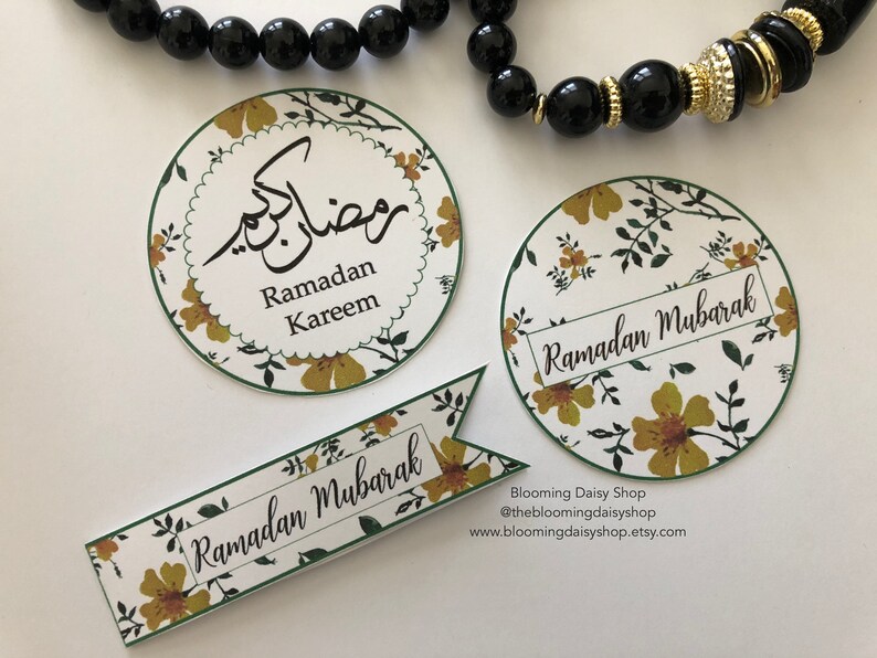 Ramadan Cupcake Topper Printable-Ramadan Mubarak | Etsy