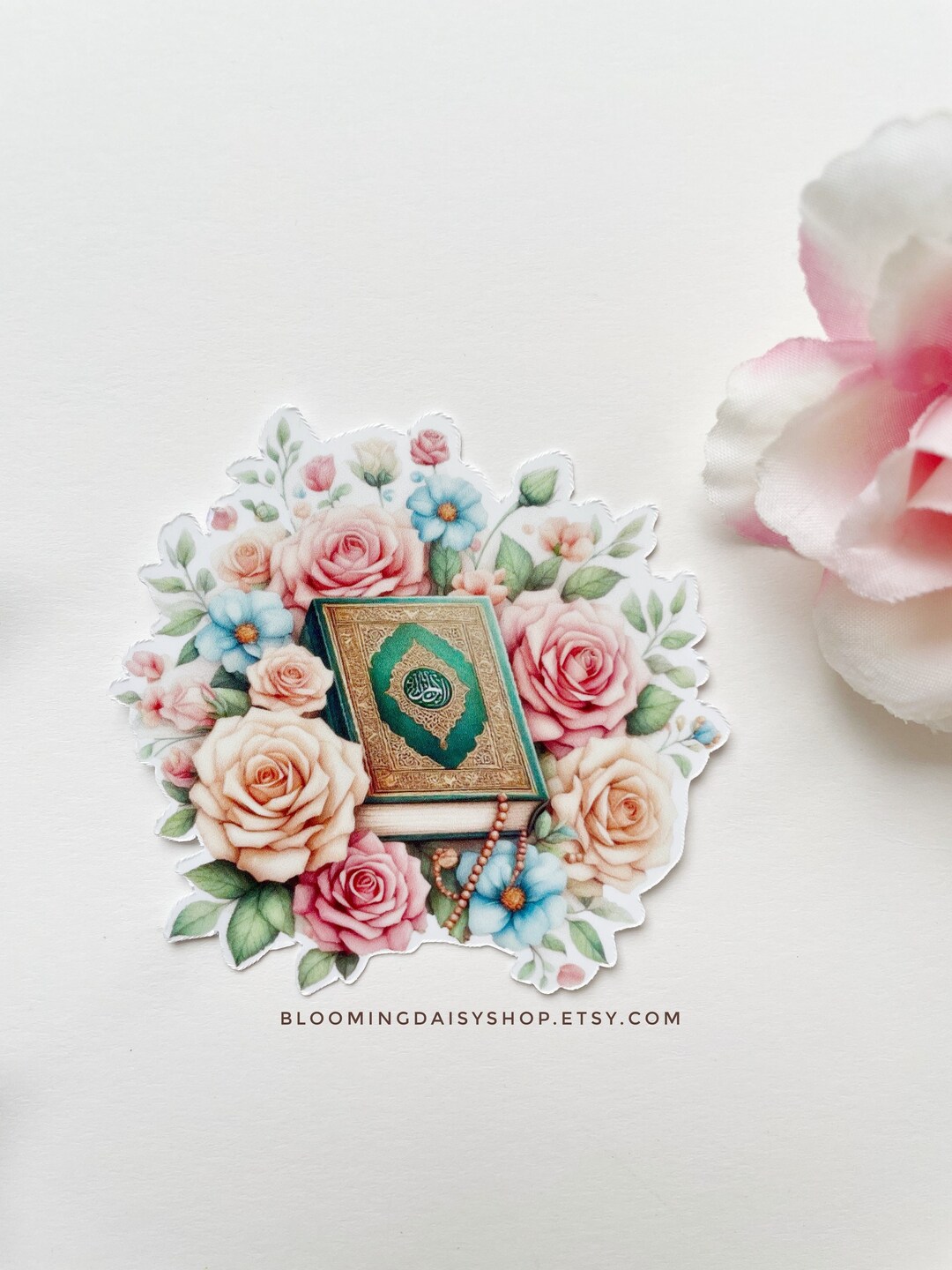 Islamic Stickers-quran Sticker-muslim Sticker-floral Quran Sticker ...