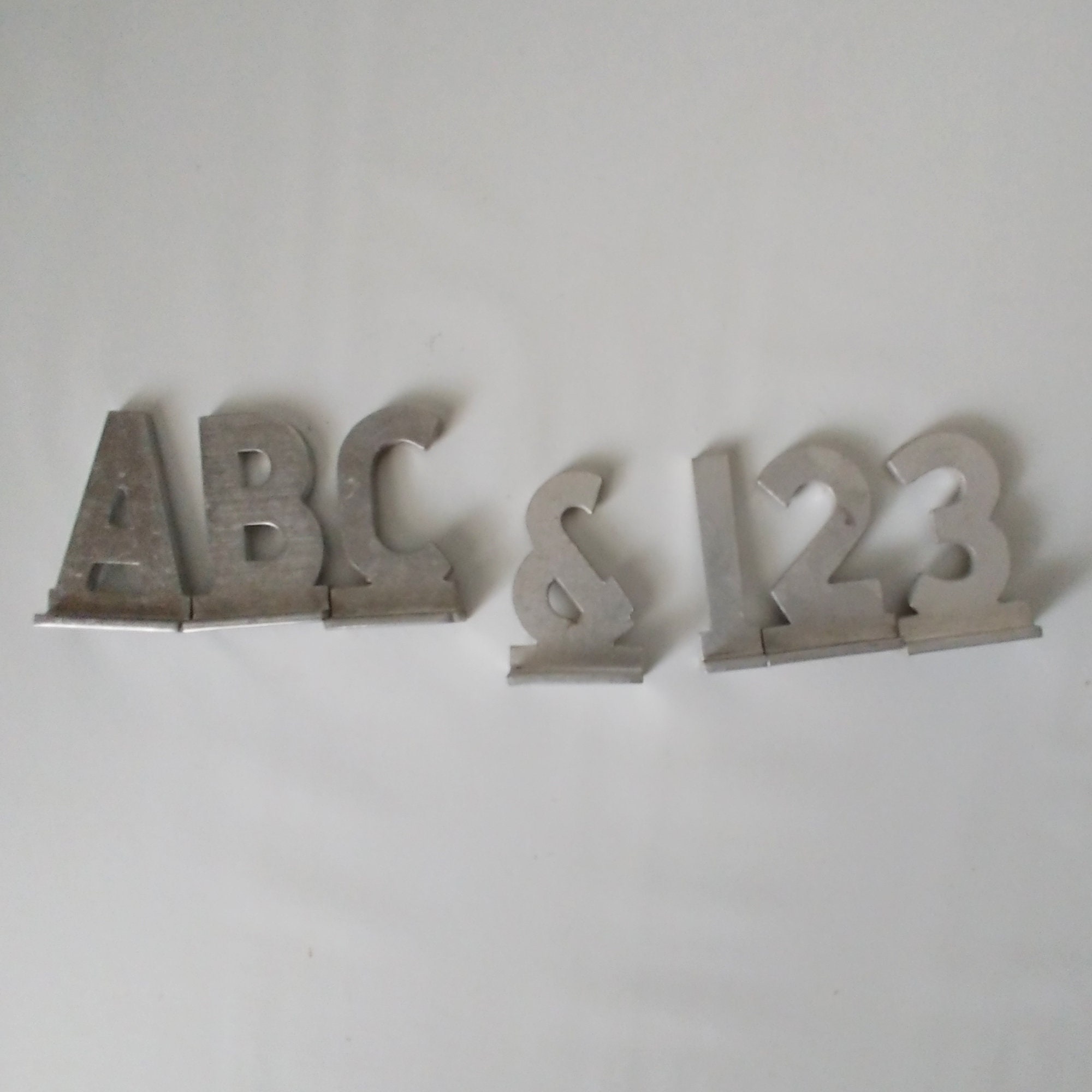 Fulton Metal Slide Letters Mailbox Letters Sign Making 1 - Etsy