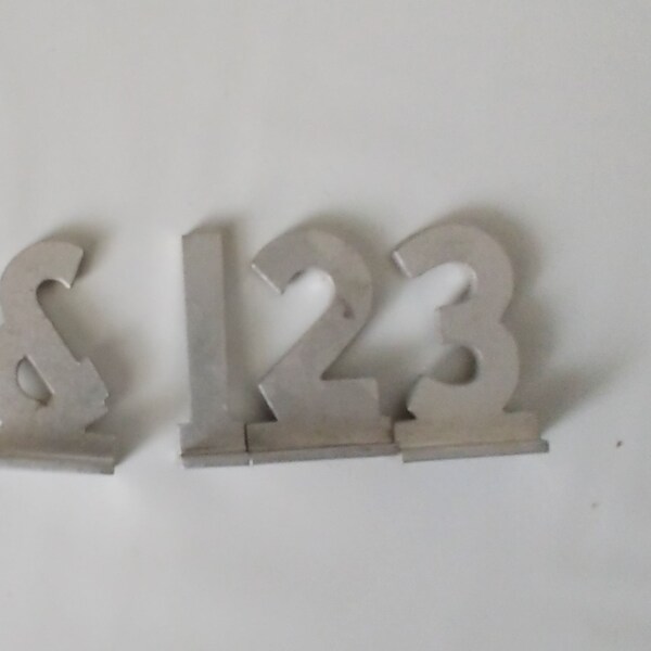1 Inch Metal Letters - Etsy
