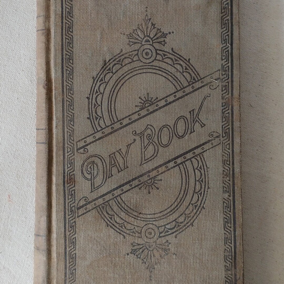 1920s Handwritten Day Book Ledger, General Store Entries, 300 Page ...