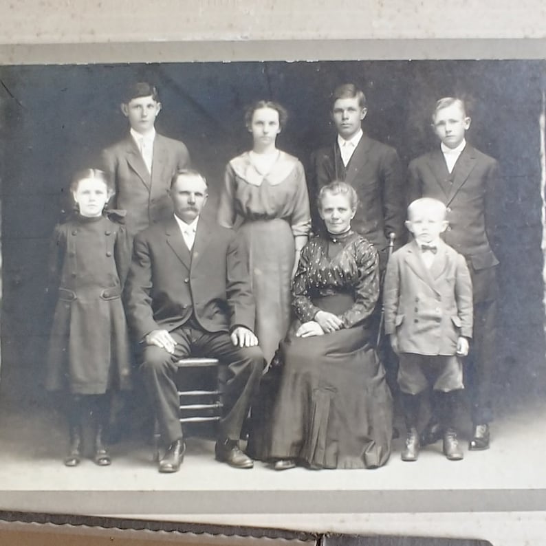 Portraits de famille Début des années 1900 Photos Pack 5 | Etsy