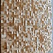 40 X 40 Inch Reclaimed Wood Mosaic Geometric Art, Woodburning Wood Wall ...