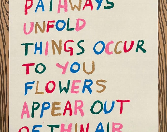 Pathways Unfold - Original Drawing - Etsy