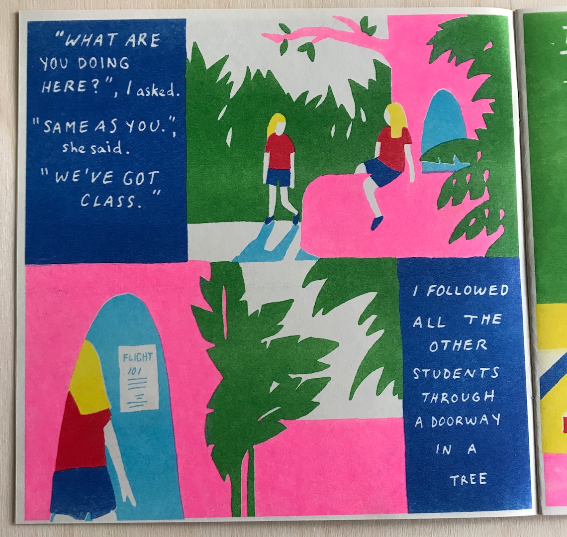 Flight School - Zine - Etsy UK