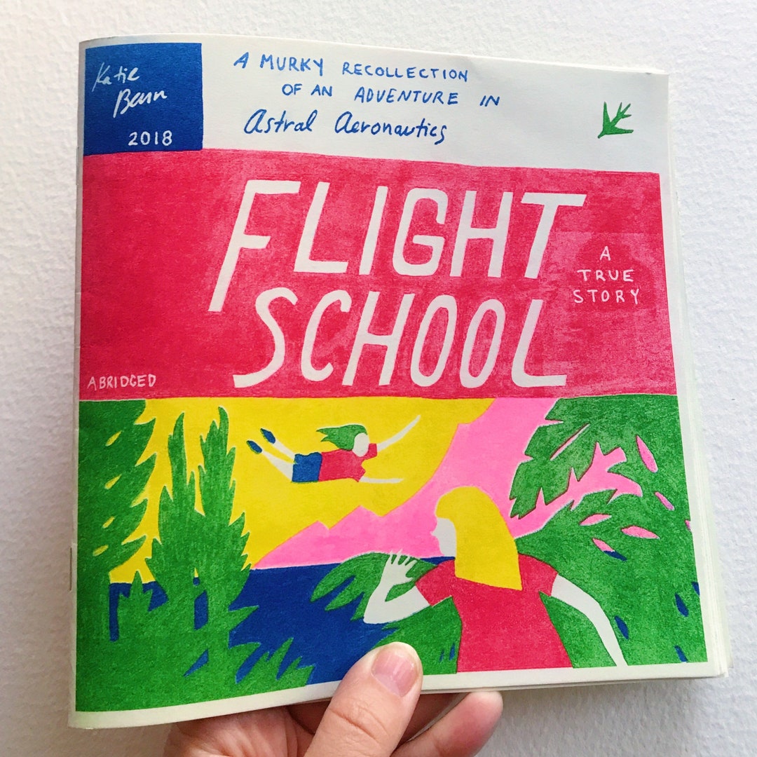 Flight School - Zine - Etsy