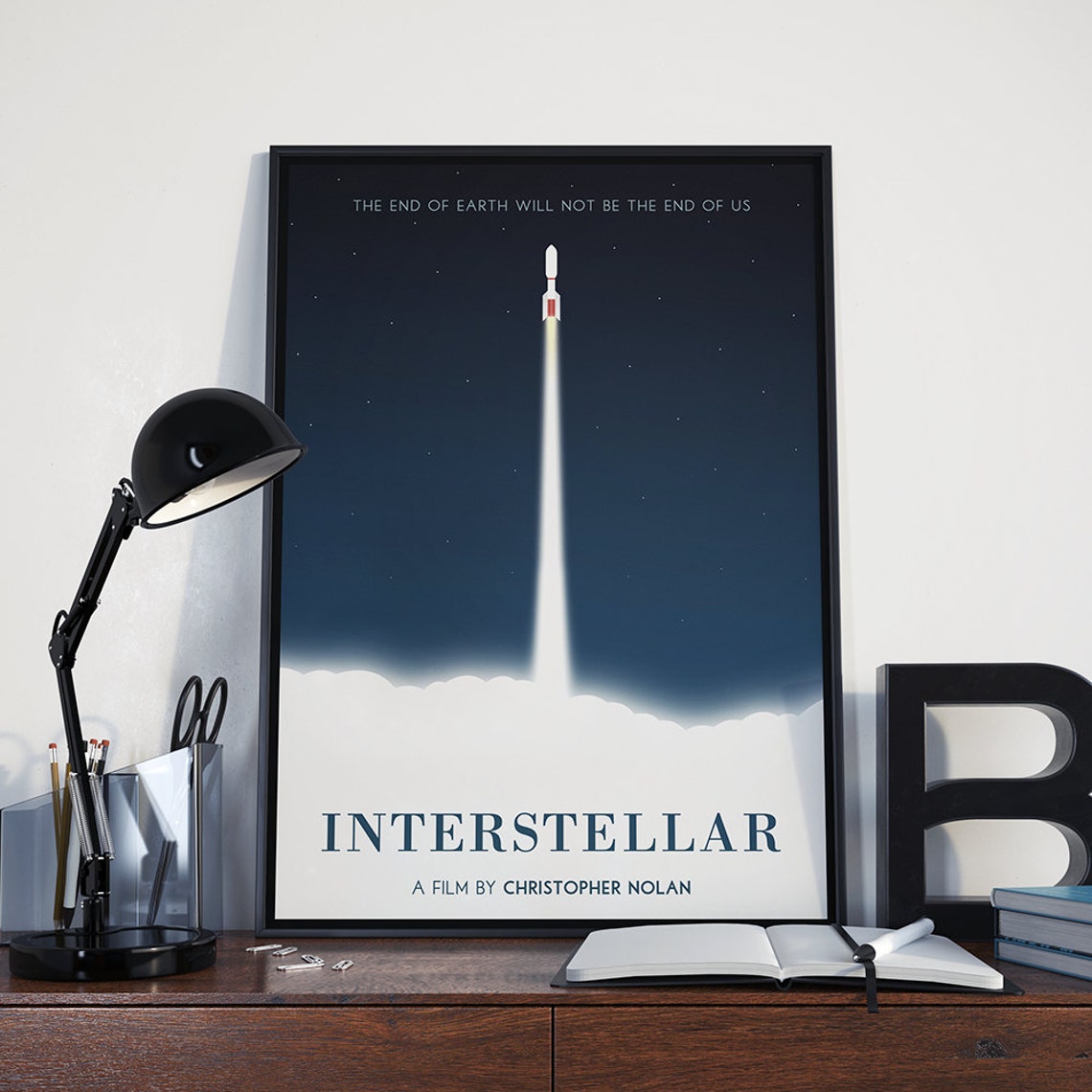 Printable Interstellar Film Poster // Matthew Mcconaughey // Digital ...