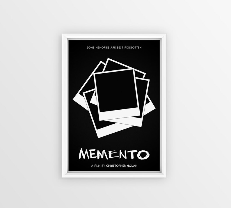 Printable Memento Film Poster // Guy Pearce // Digital File Download ...