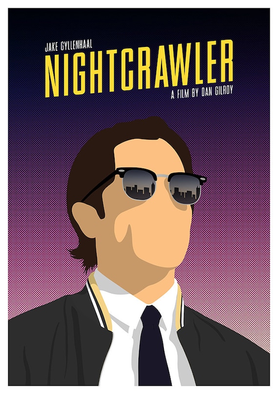 Nightcrawler Jake Gyllenhaal Poster