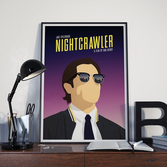 Nightcrawler Jake Gyllenhaal Poster