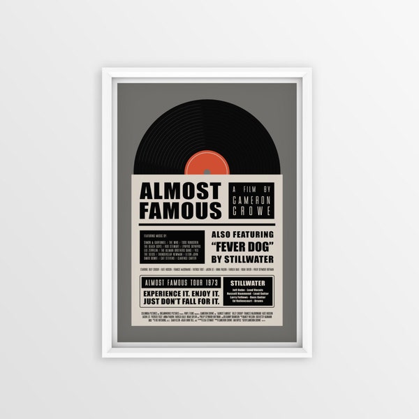 Almost Famous - Etsy