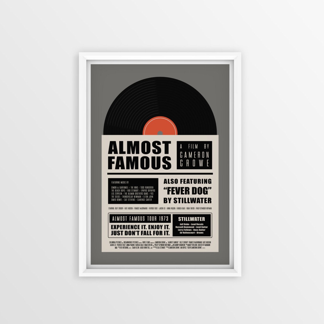 Kate Hudson Almost Famous Poster