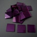 Mosaic 100 Pieces Purple Mirror Approx 2 X 2 Cm, 2 Mm Thick. Art ...