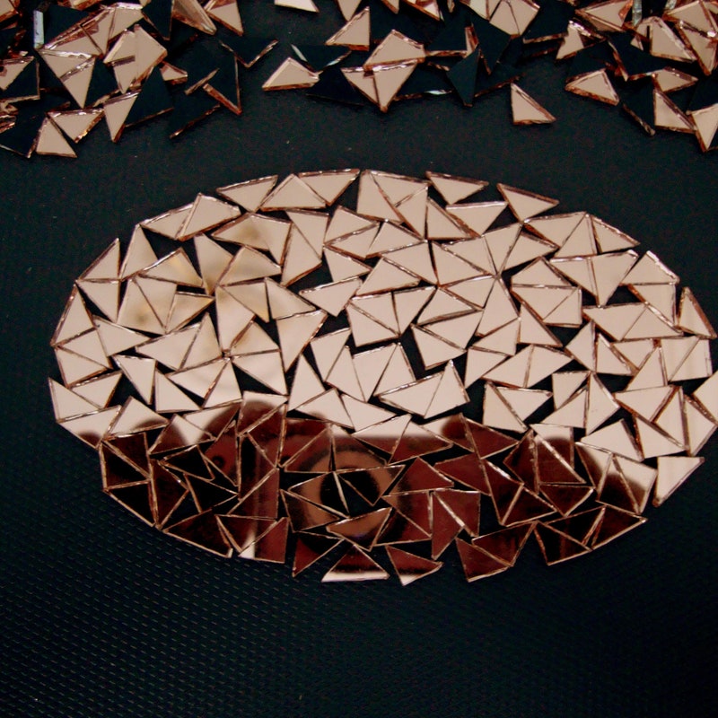 Pink Mosaic Mirror - Etsy