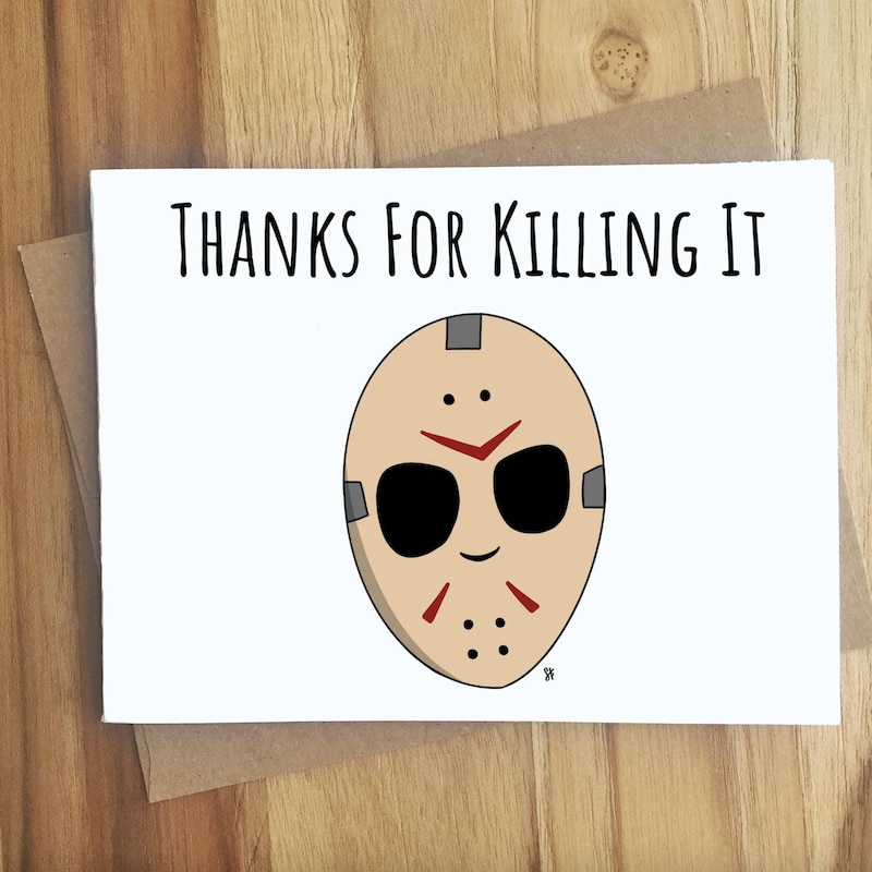 Spooky Thank You - Etsy