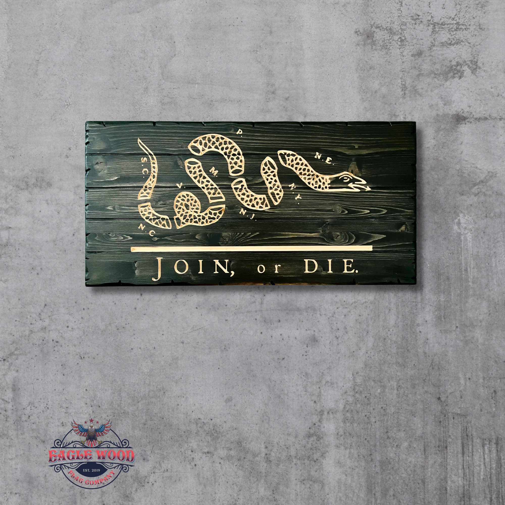 John Adams Join Or Die Flag