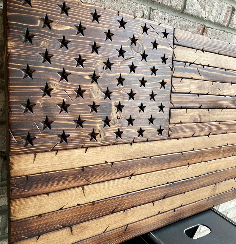 Distressed American Flag Rustic American Flag Betsy Ross - Etsy
