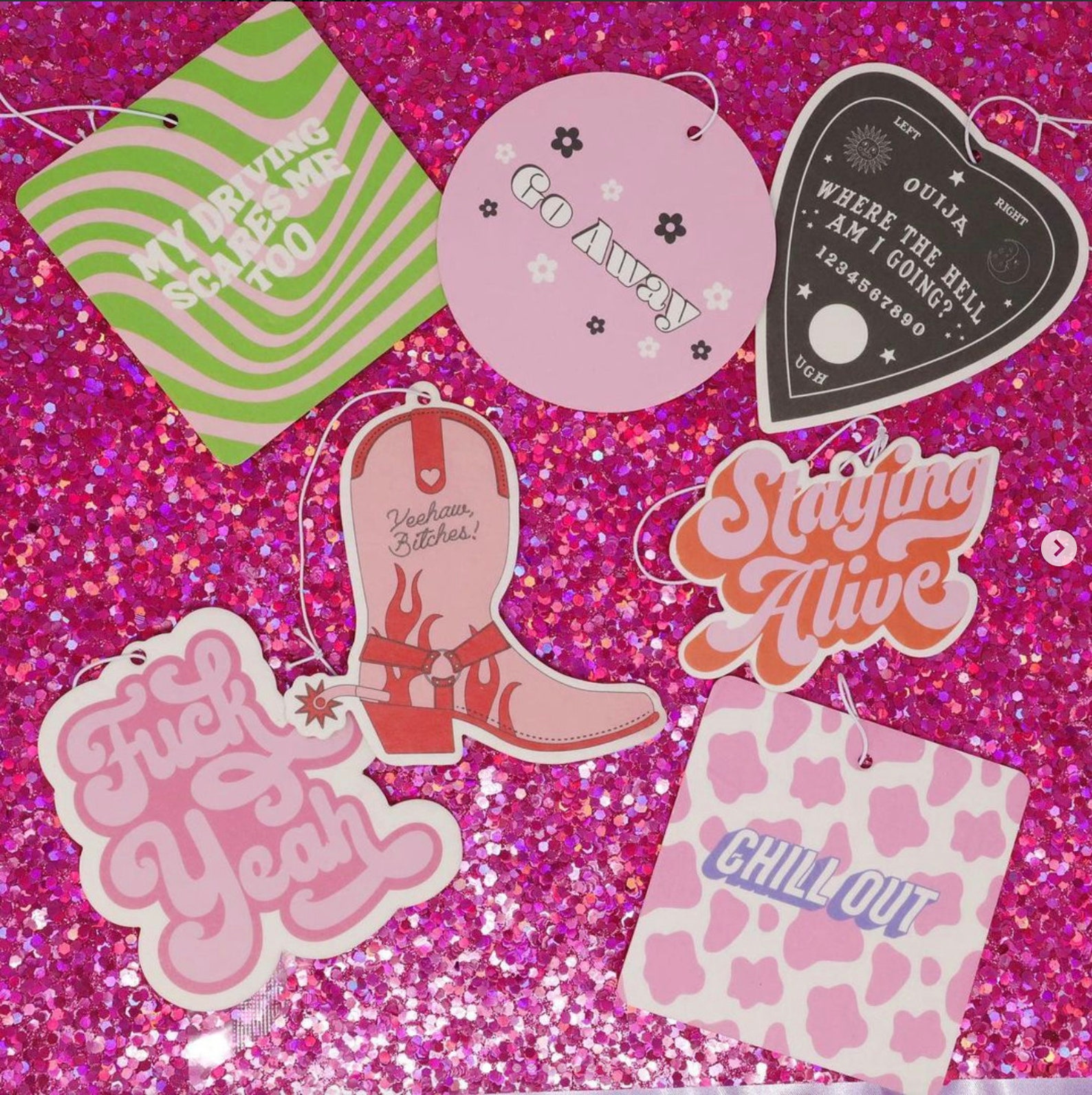 Hot Mess Car Air Freshener - Funny Air Freshener - New Driver Gift- Car ...