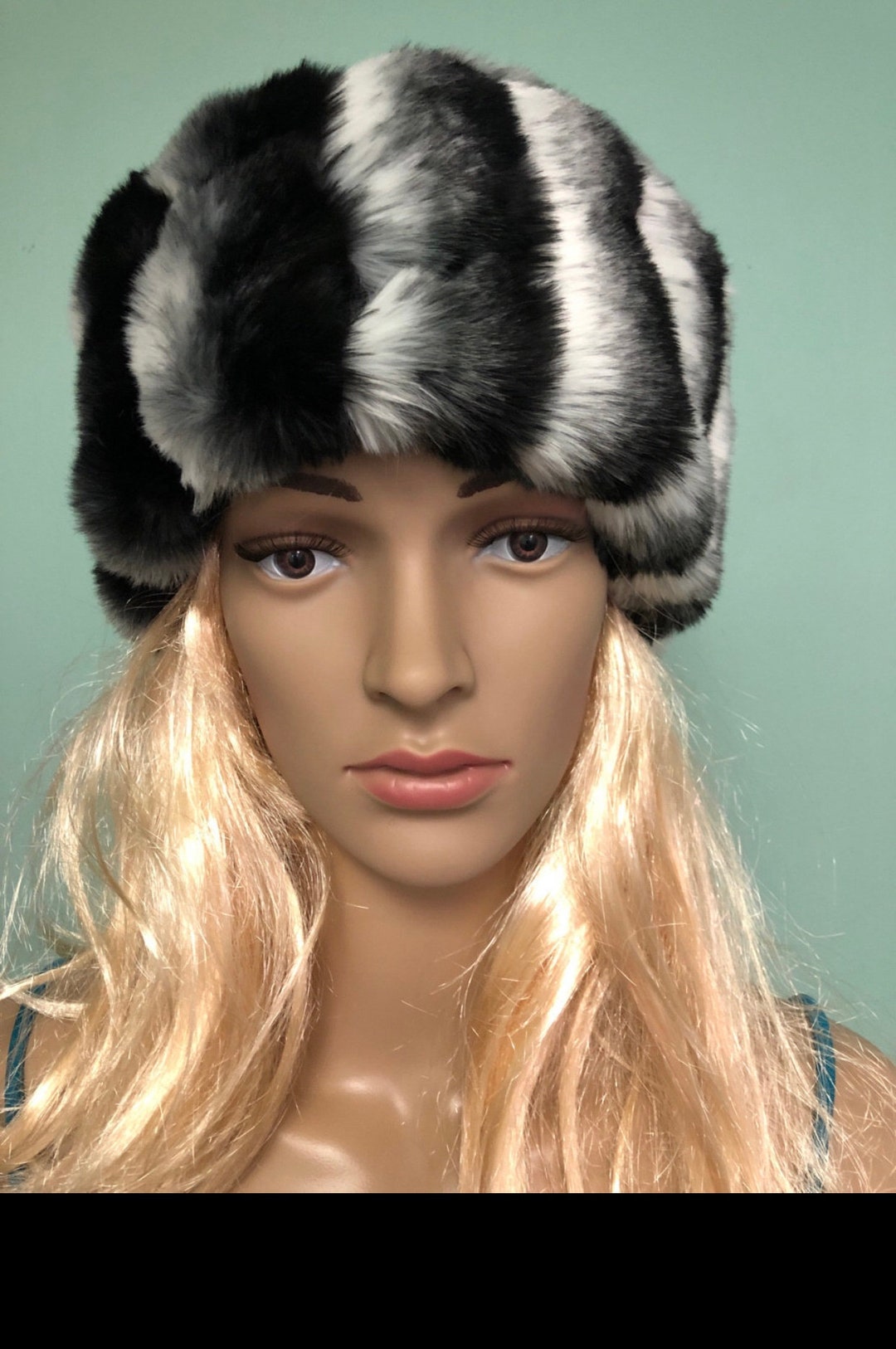 Chinchilla Faux Fur Kazak Hat - Etsy