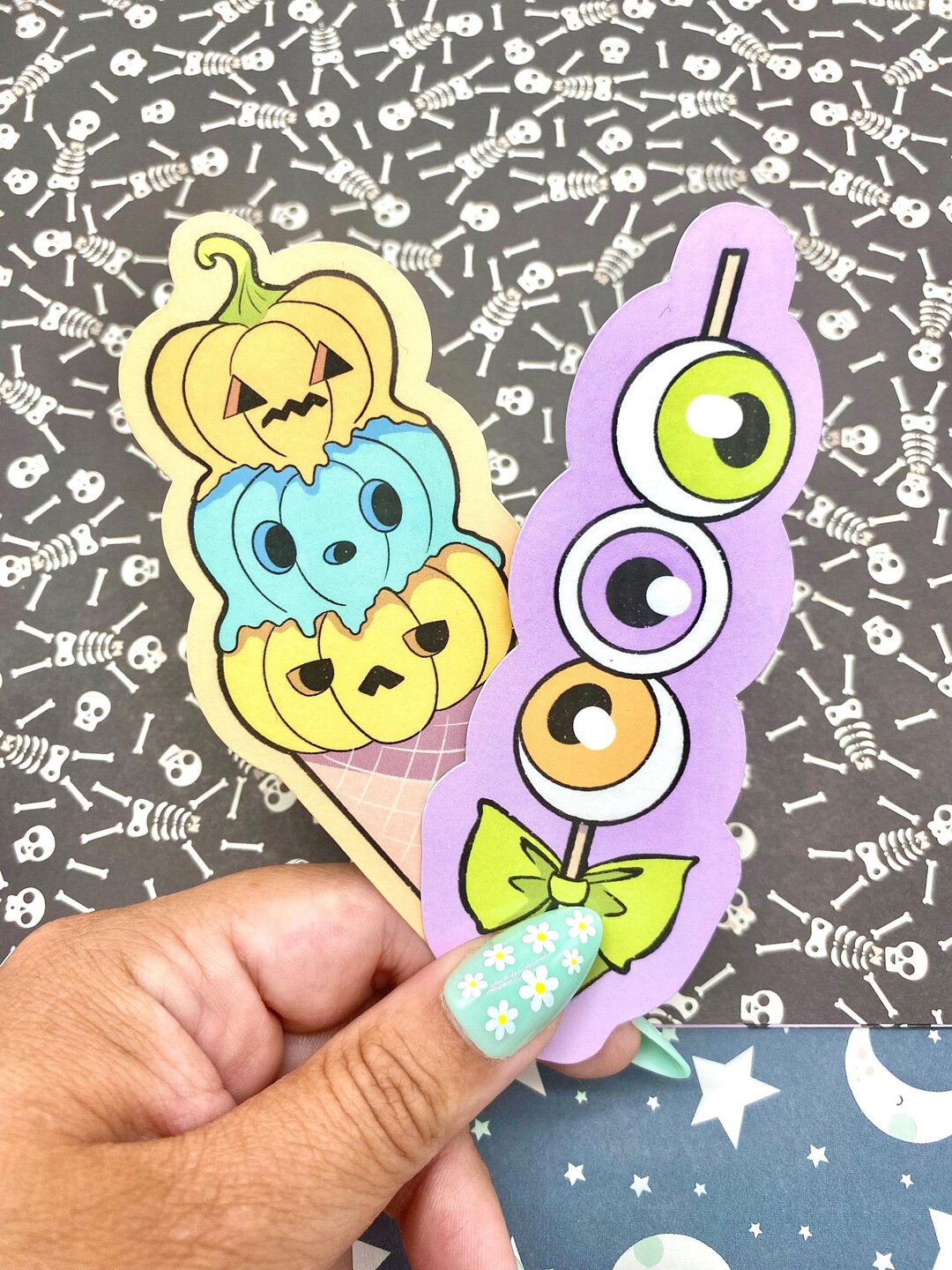 Spooky Cafe Bookmark Set - Etsy
