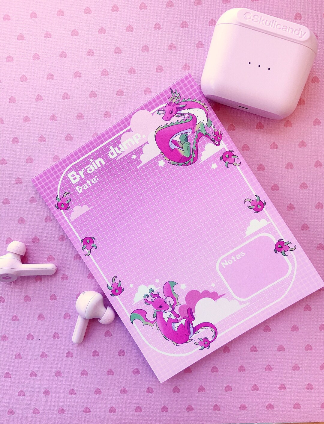 Dragonfruit Notepad - Etsy