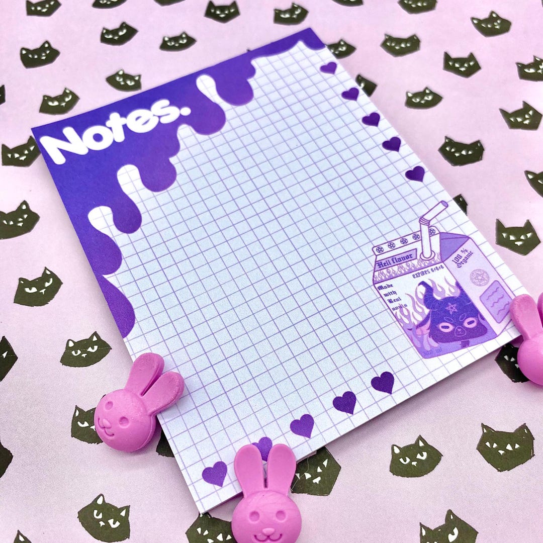 Baphomet Juicebox Notepad - Etsy