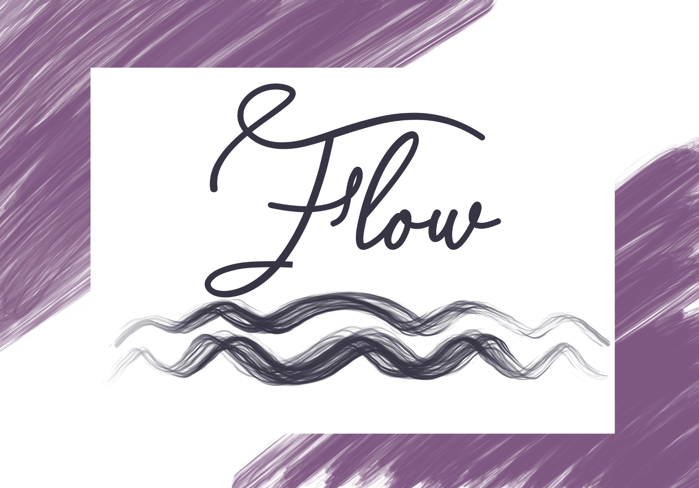 Flow Procreate Brush Procreate Brush Ipad Procreate Instant - Etsy