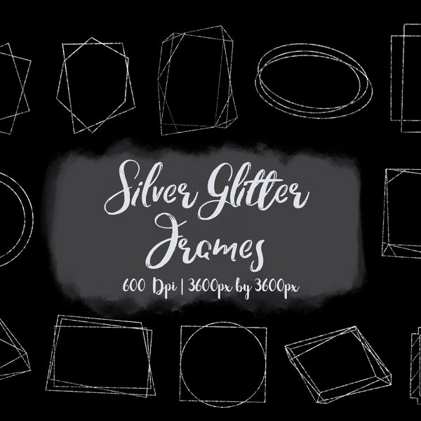 Glitter Frames - Etsy