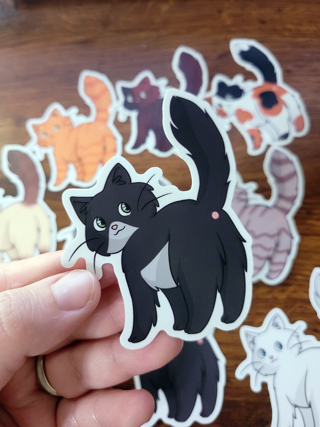Cat Butt Sticker Kitty Sticker Cat Butthole Vinyl Sticker - Etsy