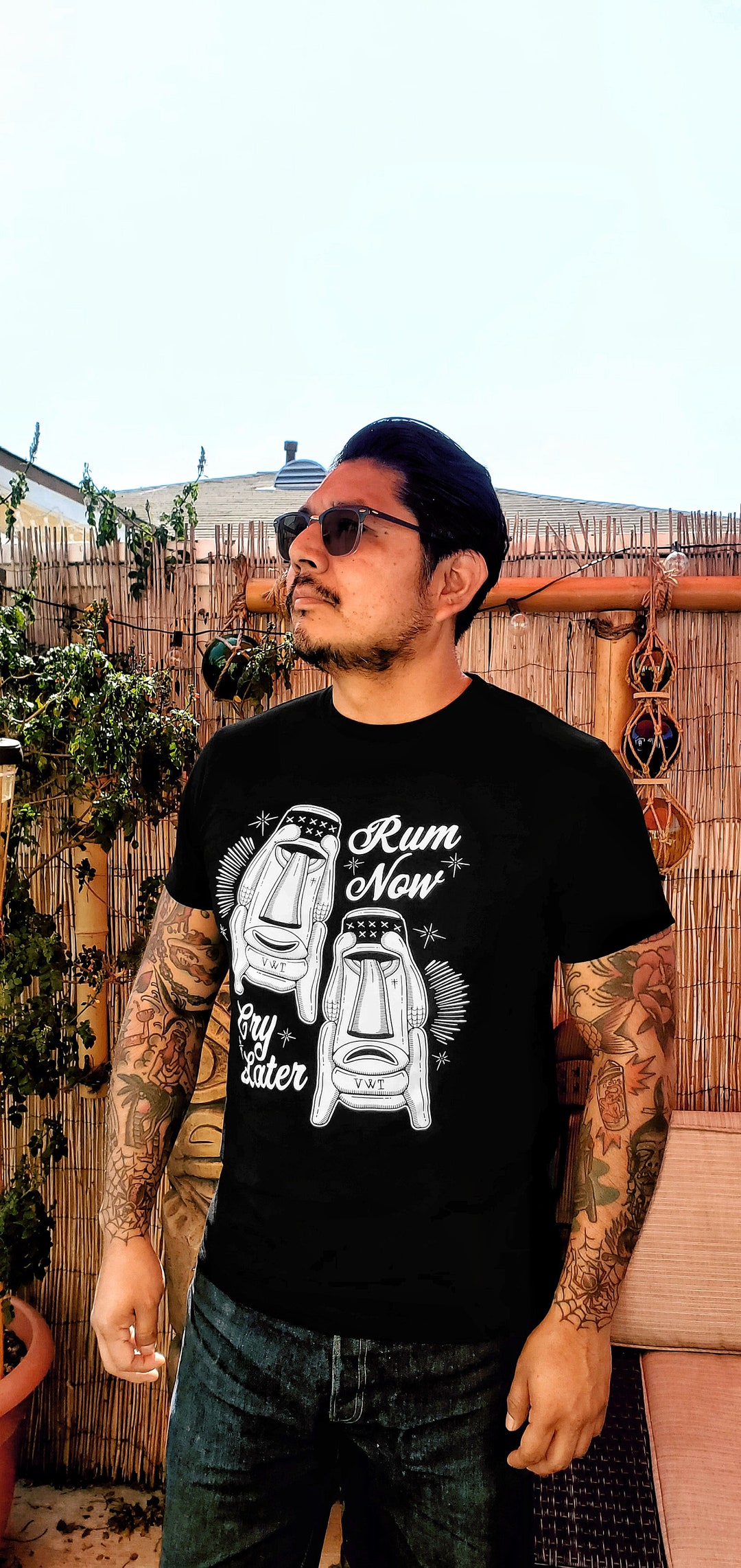 Rum Now Cry Later T-shirt (front Print) - Etsy
