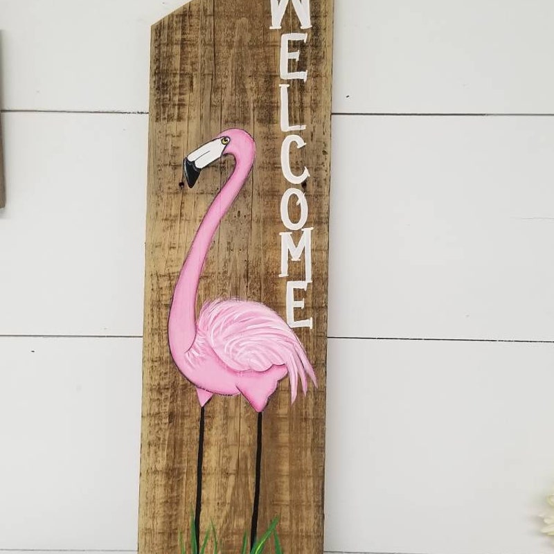 Wood Flamingo - Etsy