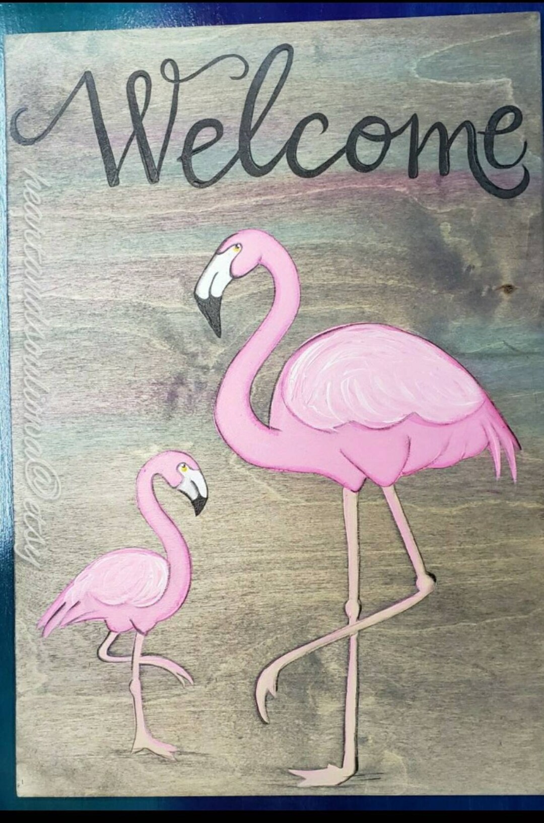 Welcome Flamingos.. - Etsy