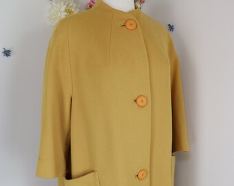 Yellow Swing Coat | Etsy