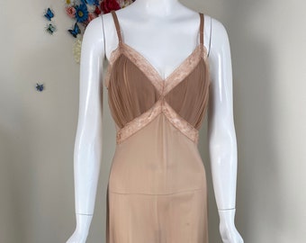 Vintage 70s Red Lace Full Body Slip Lingerie Midi Dress Slip - Etsy