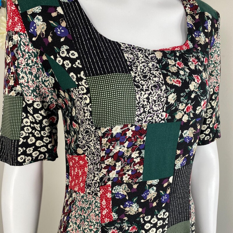 Patchwork Dress - Etsy