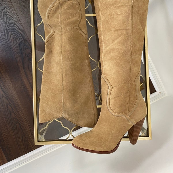 High Heel Country Boots - Etsy