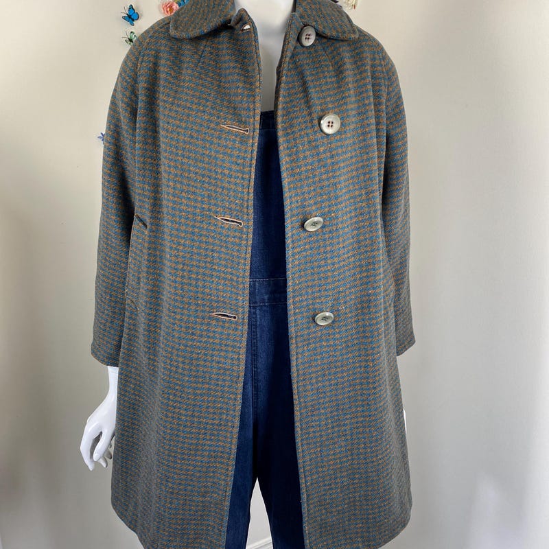 Wool Tweed Coat - Etsy
