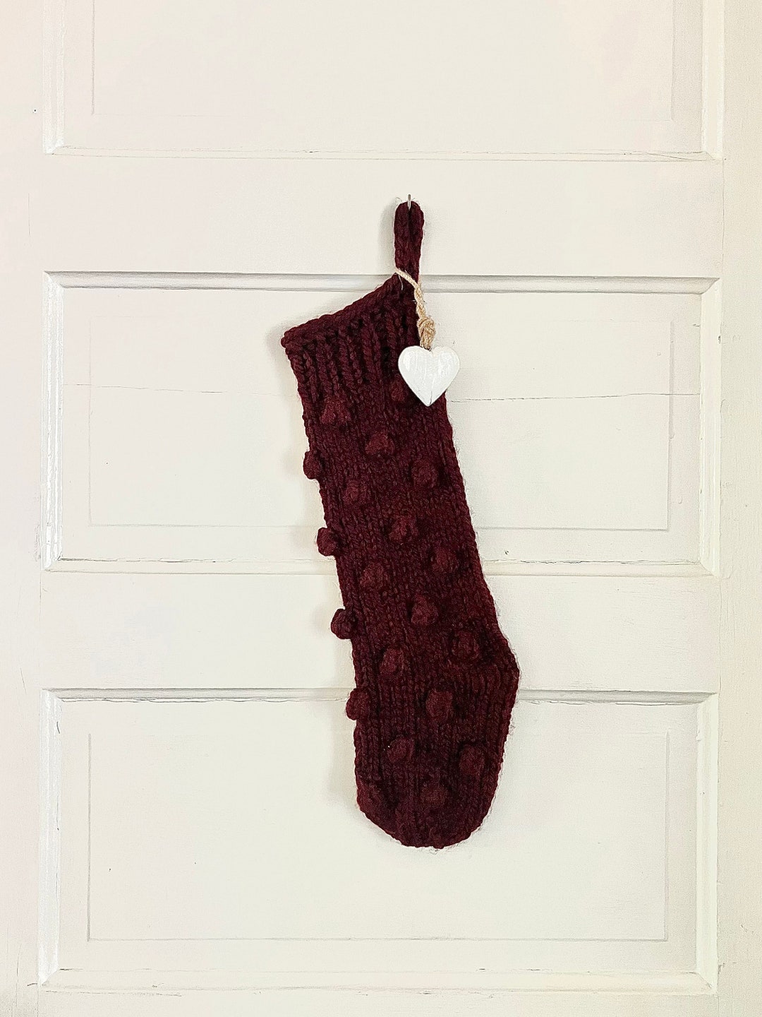 PDF Festoon Stocking Pattern - Modern, Minimalist, Scandinavian Style ...