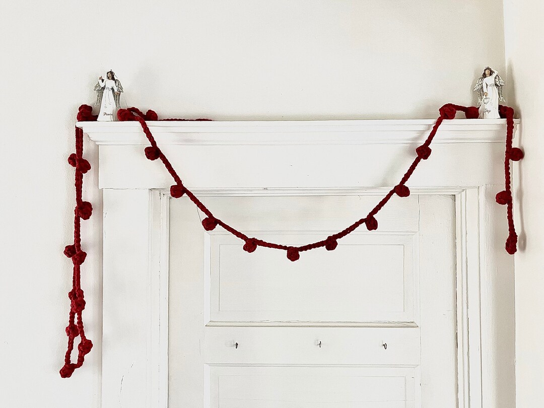 Cranberry Festoon Garland - Ready to Ship! - Modern, Cozy, Farmhouse ...